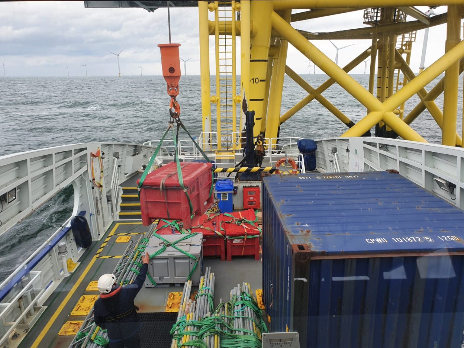 Personnel & Equipment Transfer – MMS Offshore