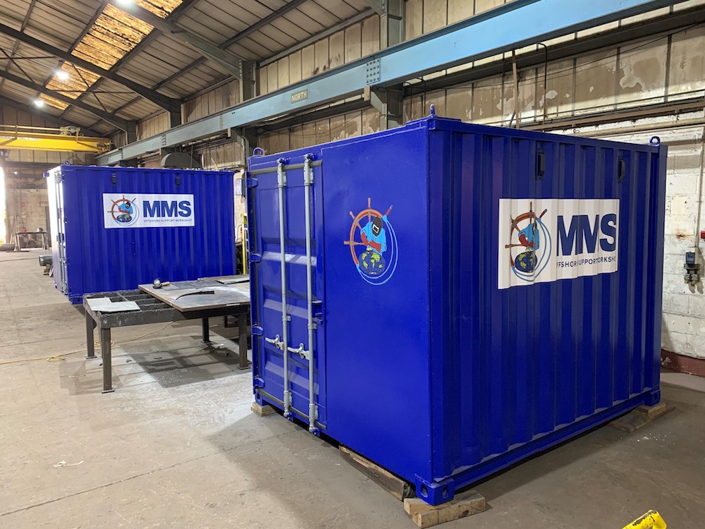 New interchangeable workshops – MMS Offshore